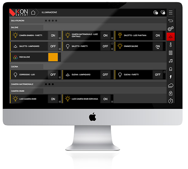 IKON SERVER - Domotica KNX MyHOME Modbus e soluzioni IOT